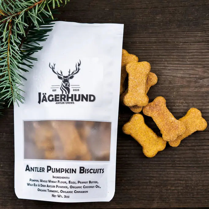 Jagerhund-Antler Pumpkin Biscuits for Dogs and their wellness ...
